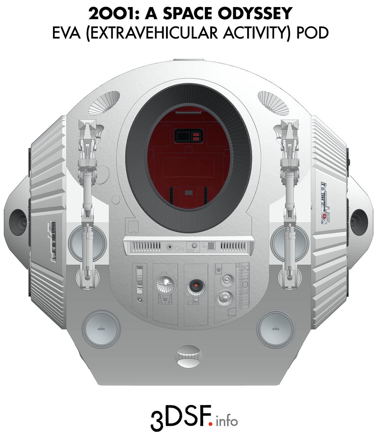Introducing the ultimate* 1:6 2001: a Space Odyssey EVA pod - Work In ...